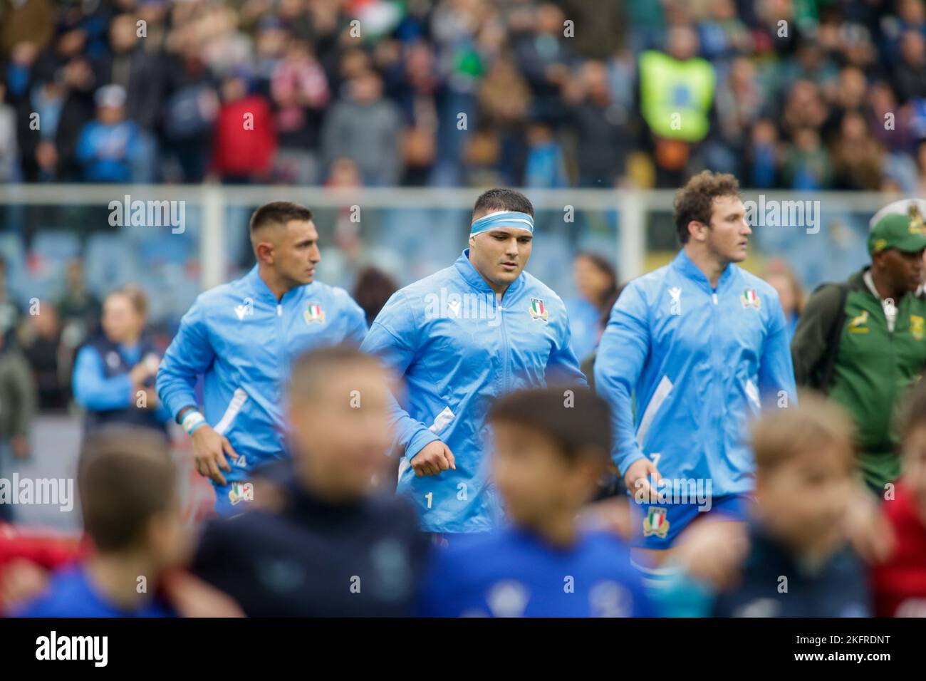 Genova, Italy, 19/11/2022, Italy’s players during the ANS - Autumn ...