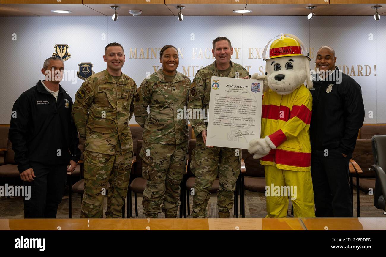 JOINT BASE LANGLEY-EUSTIS, Va. – U.S. Air Force Airmen, members of the ...