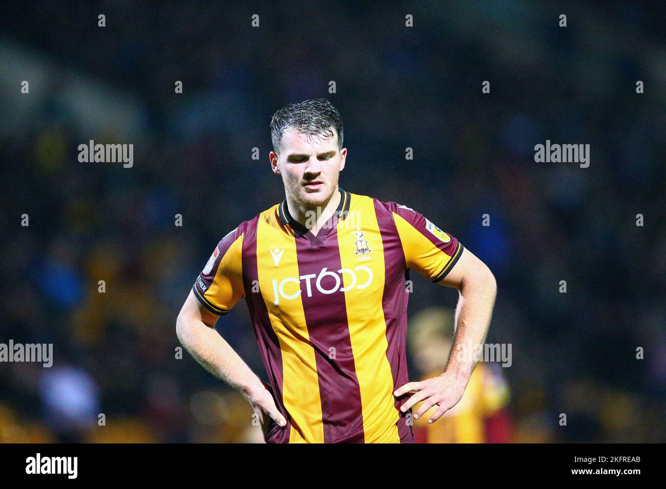 The University of Bradford Stadium, Bradford, England - 19th November ...