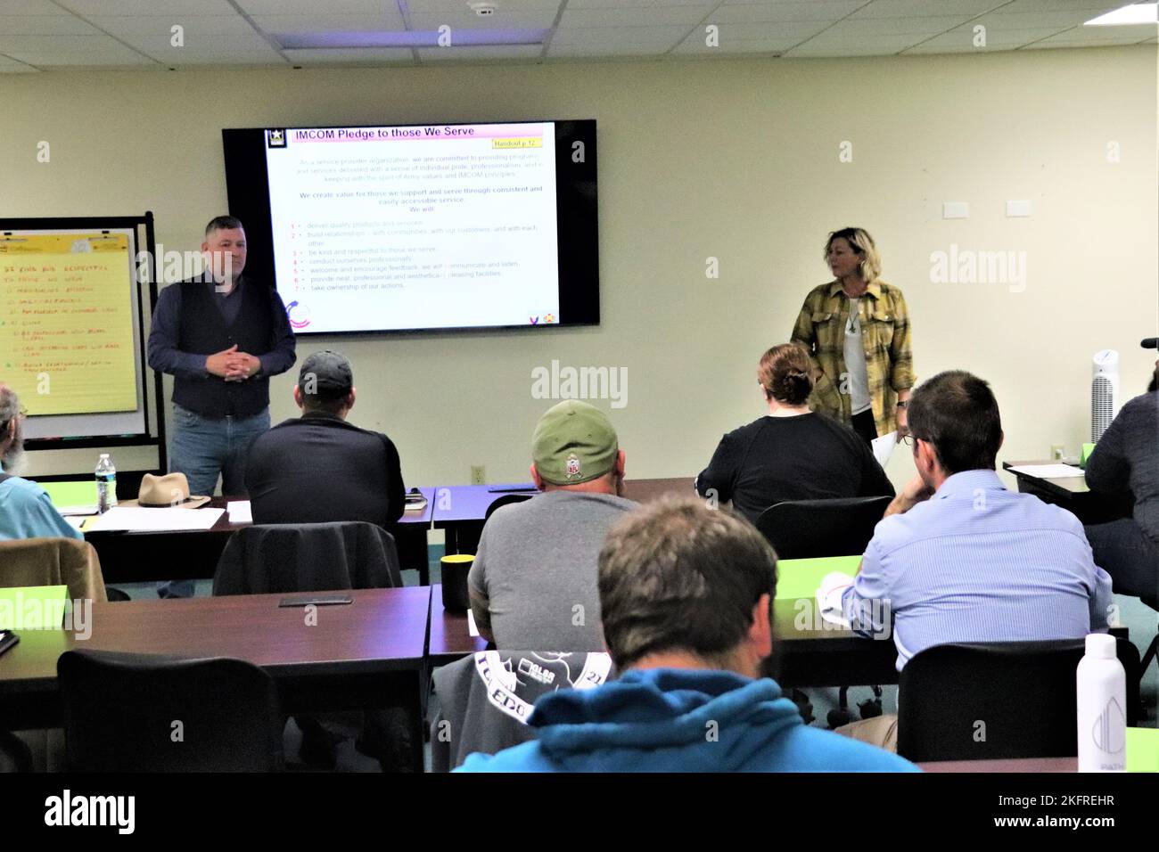 Workforce Development Officer Michael Modawell with the Fort McCoy ...