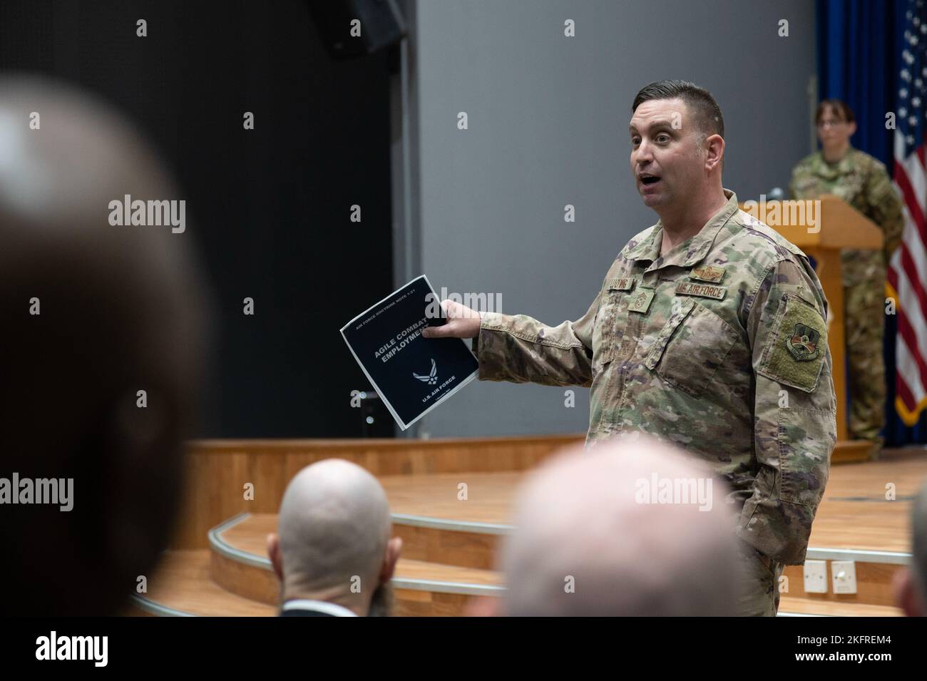 U.S. Air Force Chief Master Sgt. Louis Ludwig, 386th Air Expeditionary ...