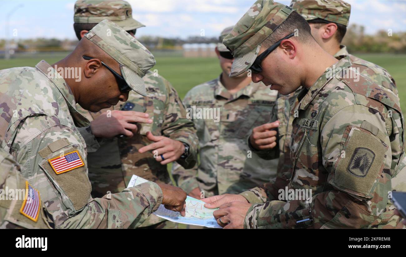 Battery Command and Staff from 1-265th Air Defense Artillery (ADA ...