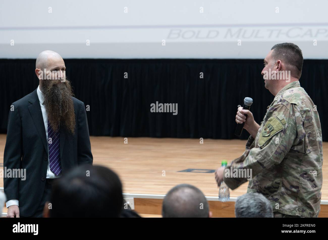 U.S. Air Force Chief Master Sgt. Louis Ludwig, 386th Air Expeditionary ...
