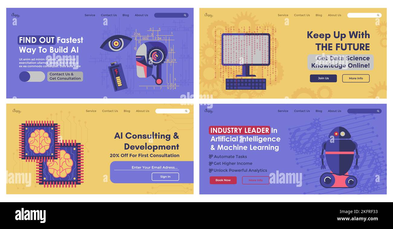 Research future artificial intelligence Stock Vector Images - Alamy