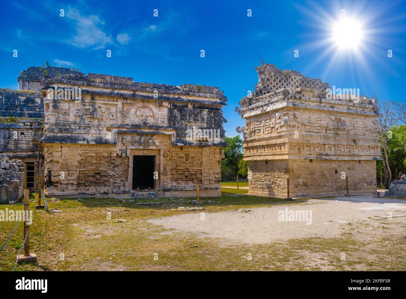 Worship Mayan Churches Elaborate Structures For Worship To The God Of
