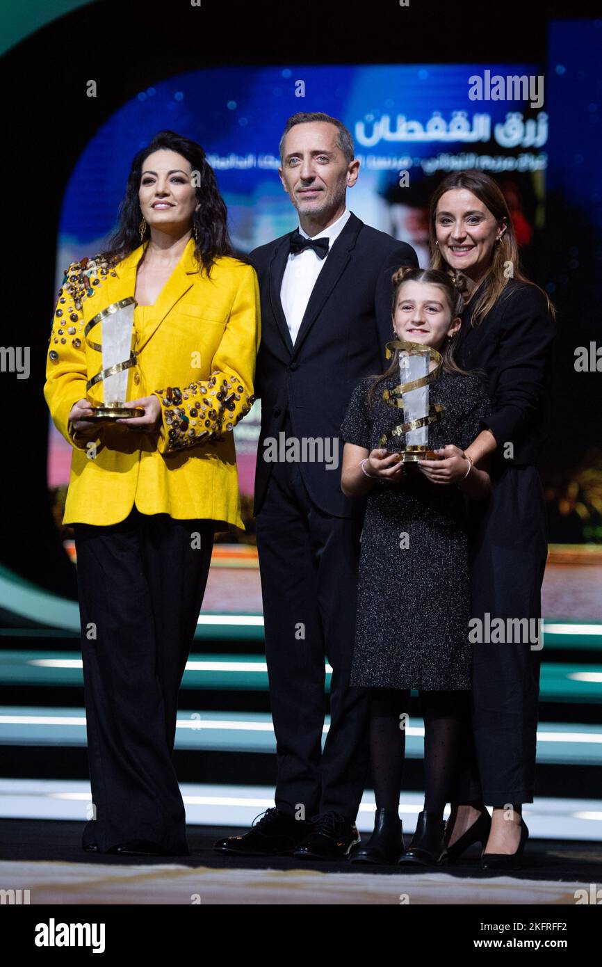 Maryam Touzani, Gad Elmaleh, Cristele Alves Meira and Lua Michel ...