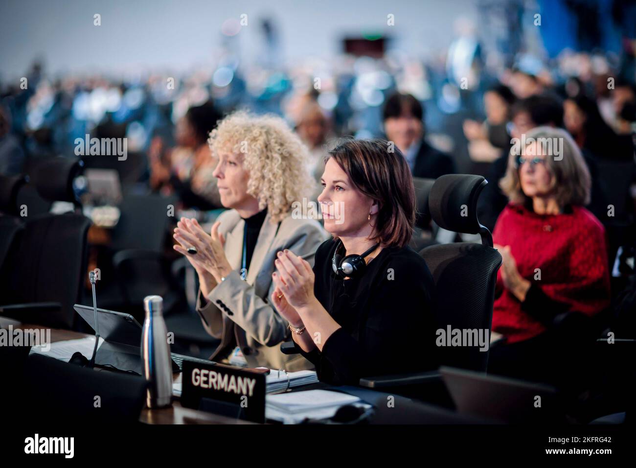 Sharm el-Sheikh, 11/20/2022 (LR) Jennifer Lee Morgan, Secretary of ...