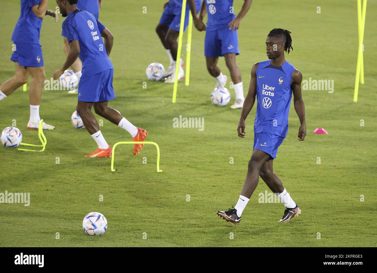 Doha, Qatar - November 19, 2022, Eduardo Camavinga of France during ...