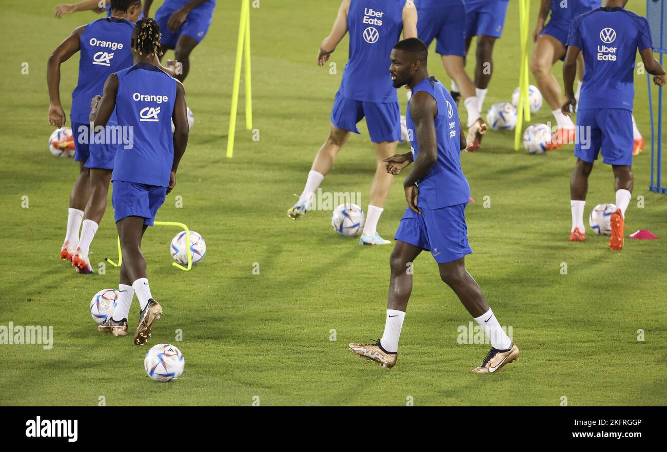November 19, 2022, Rome, Qatar: Marcus Thuram of France during Team ...