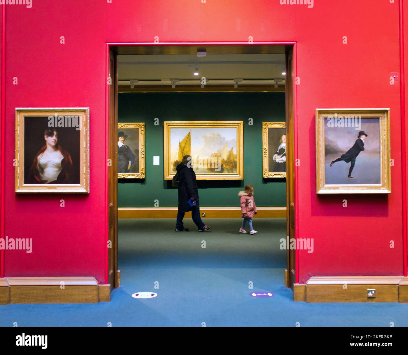 Scottish national gallery robert walker hi-res stock photography and ...