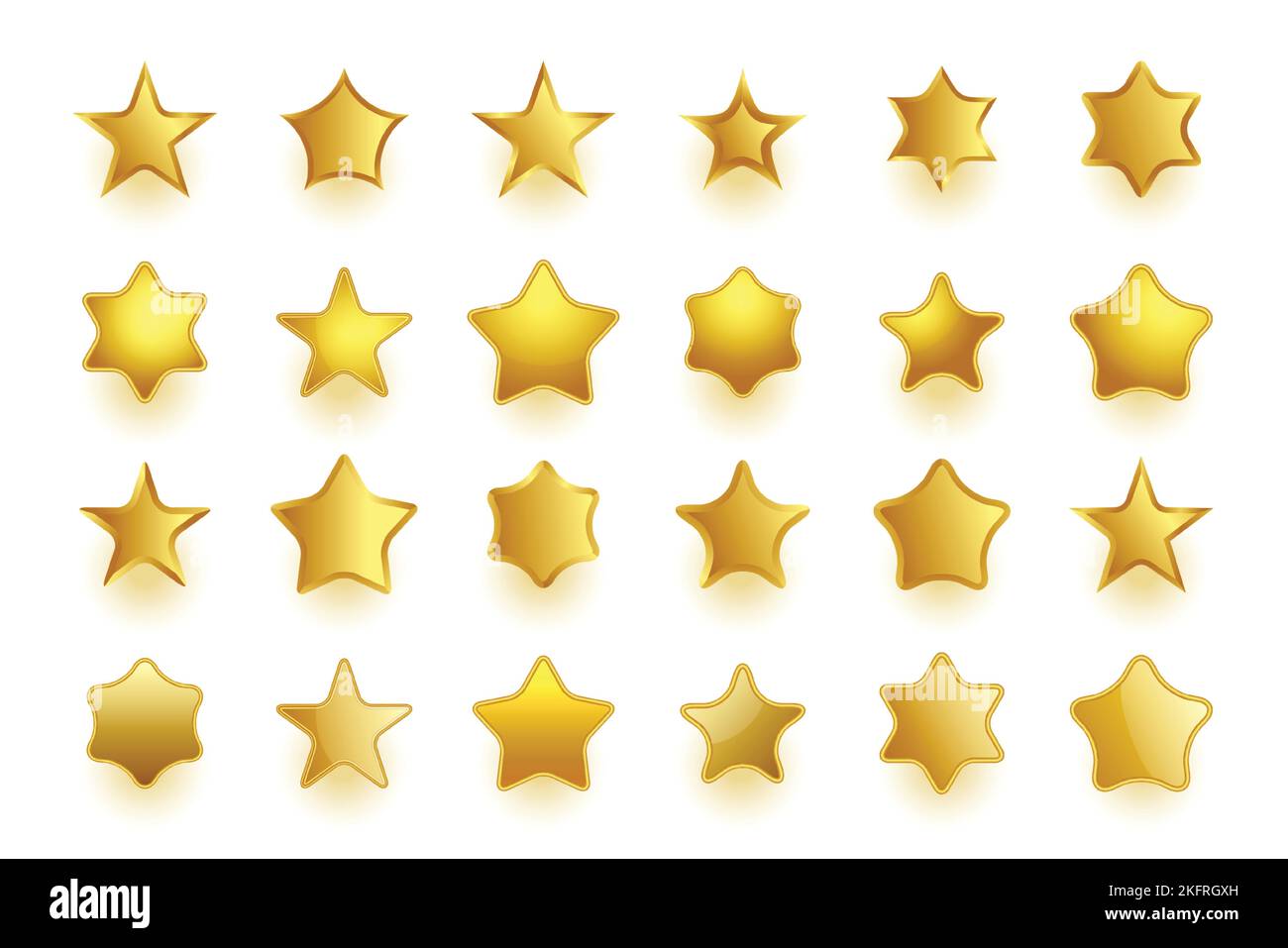 Star rating symbols Stock Vector Images - Alamy