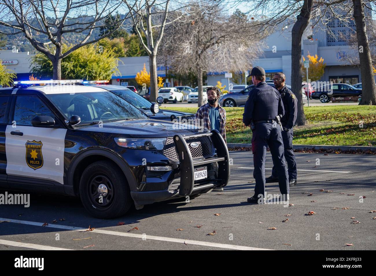 Berkeley, United States. 19th Nov, 2022. The suspect was arrested by ...