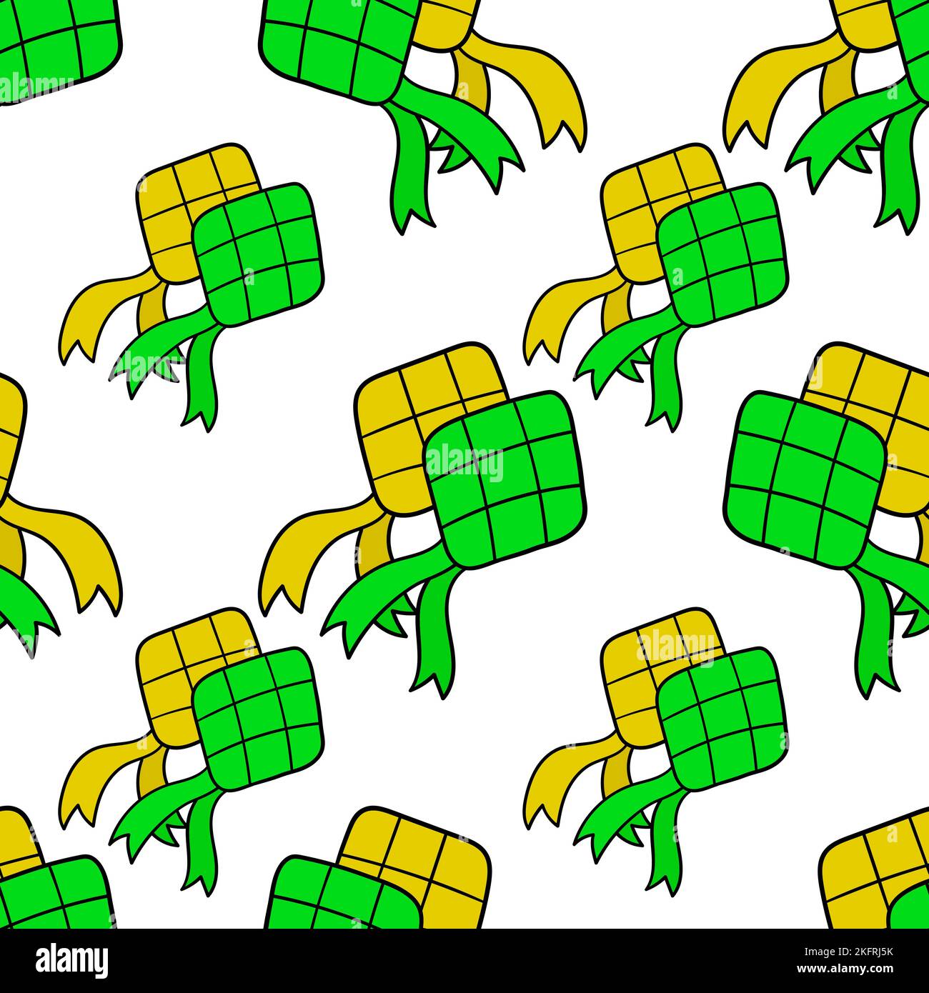 A vector design of a seamless pattern background template Stock Vector ...