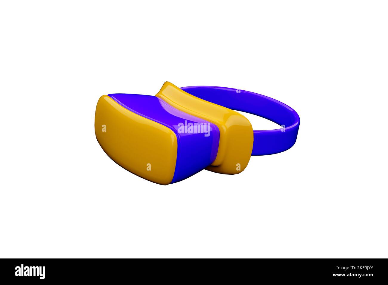 Futuristic digital glasses Cut Out Stock Images & Pictures - Alamy