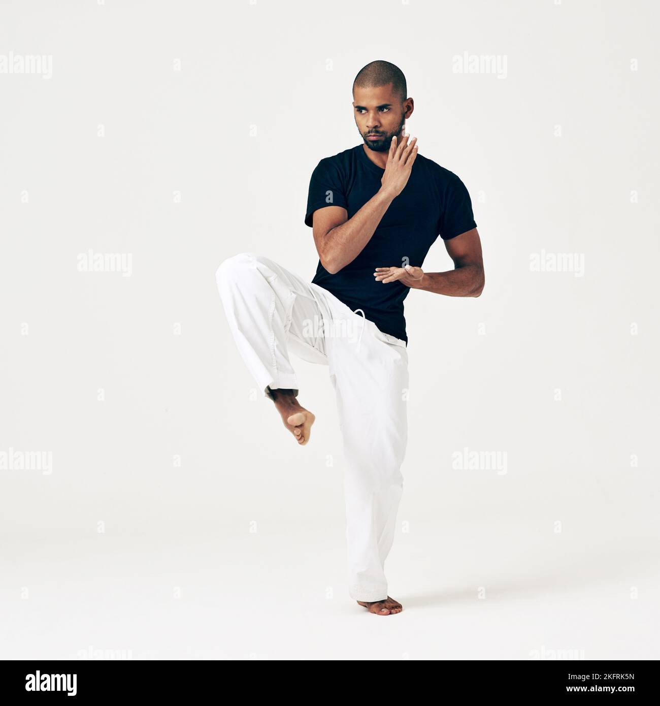 Winning isnt everything but the will to win is. Studio shot of a young ...