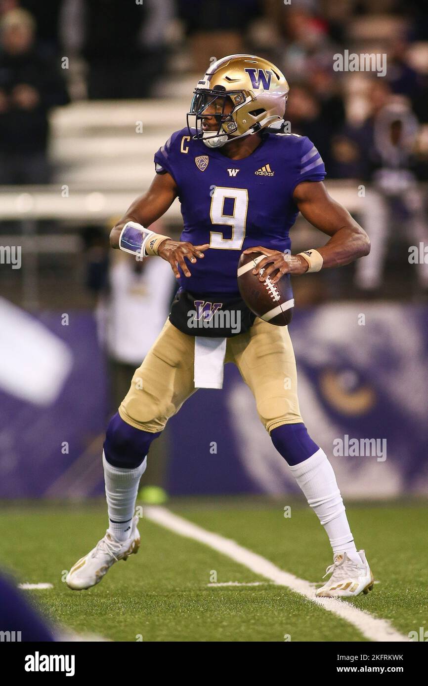November 19, 2022: Washington Huskies quarterback Michael Penix Jr (9 ...