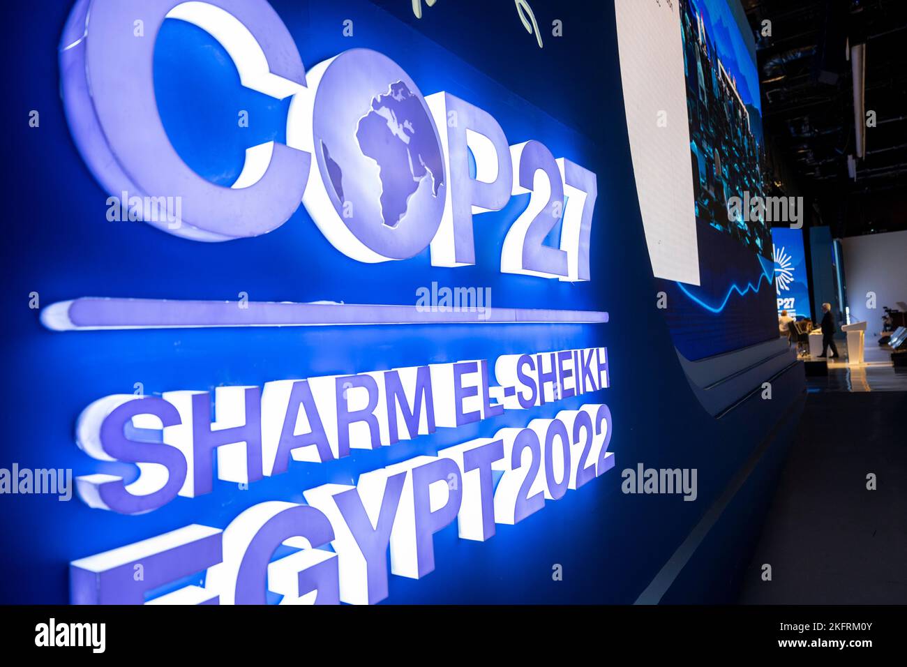 Scharm El Scheich, Egypt. 20th Nov, 2022. At the closing ceremony of ...