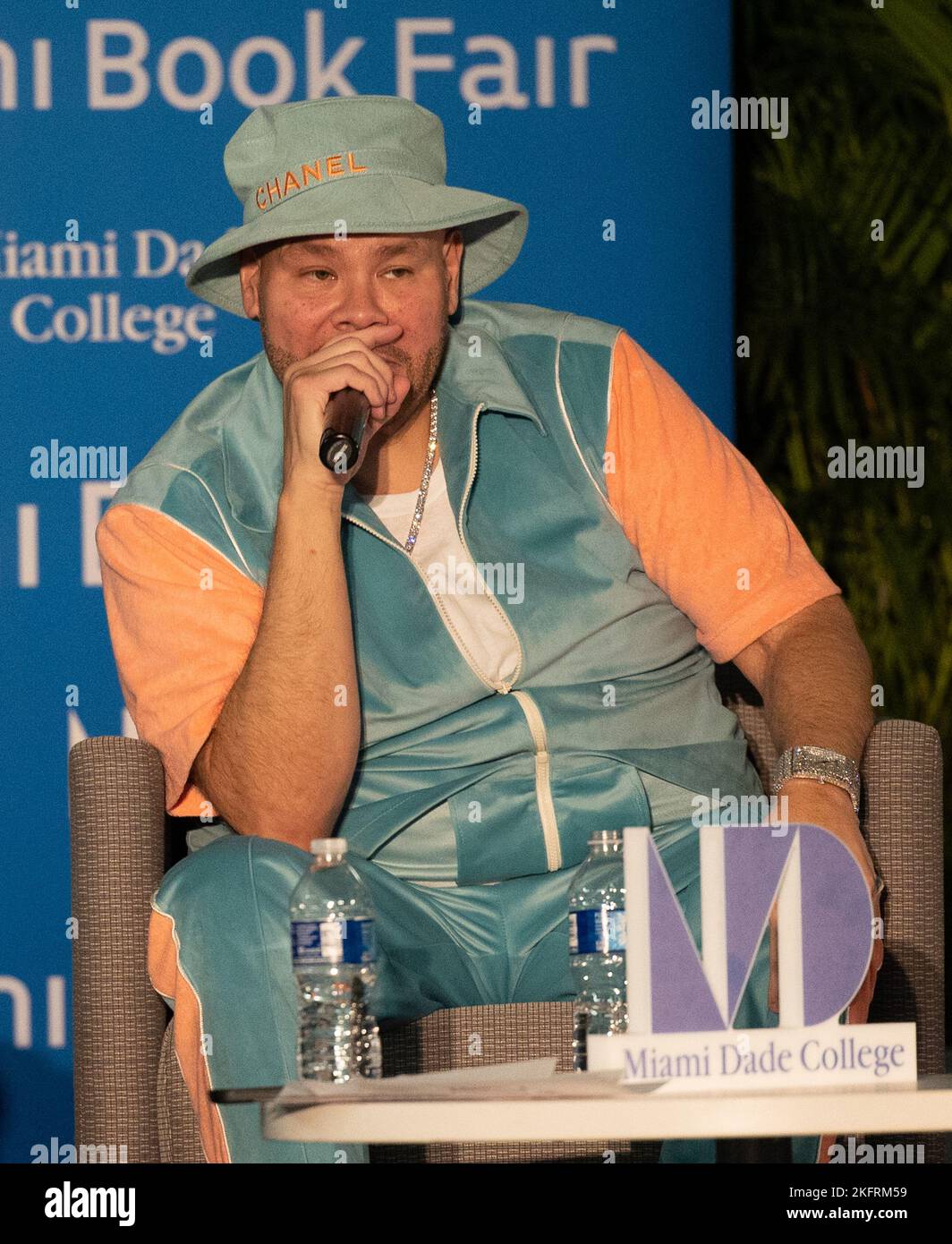 MIAMI, FL- NOV 19: Jose “Fat Joe” Cartagena is seen during his book ...