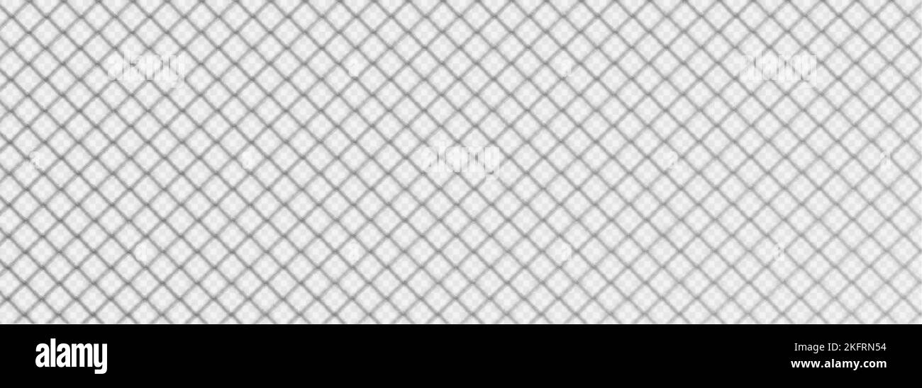 Metal wire mesh shadow. Abstract overlay background with blurred ...