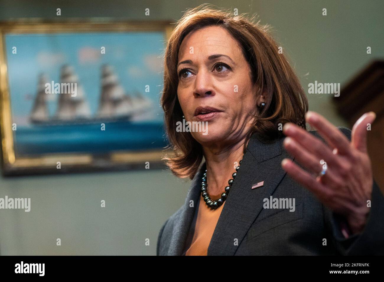 Washington, DC, USA. 14th Nov, 2022. United States Vice President ...