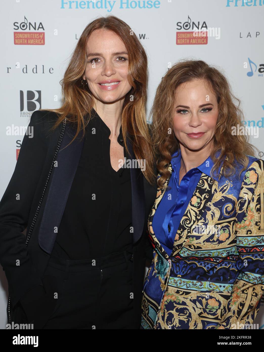 Beverly Hills, Ca. 19th Nov, 2022. Saffron Burrows, Dina LaPolt at The ...