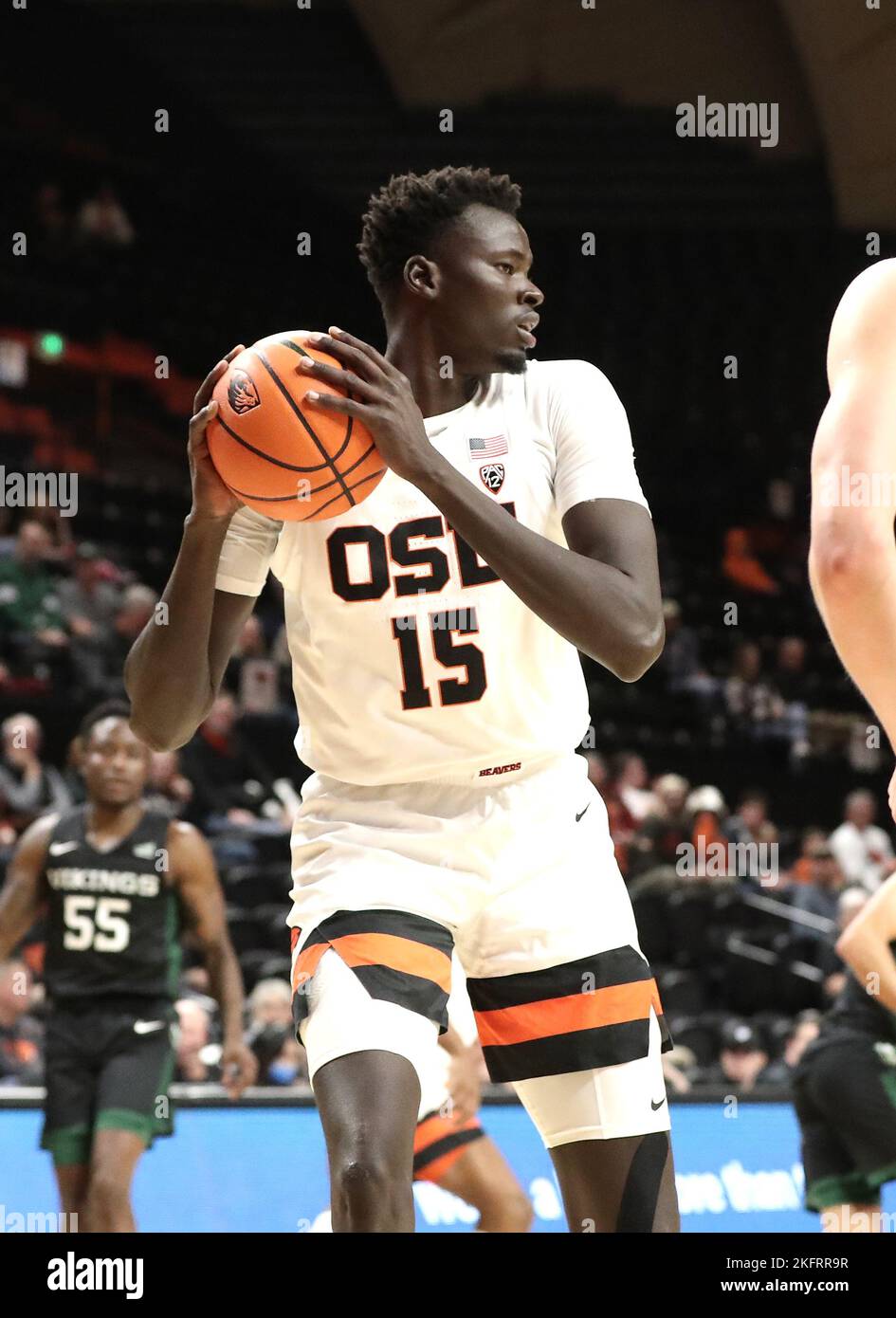 Gill Coliseum, Corvallis, OR, USA. 19th Nov, 2022. Oregon State Beavers ...