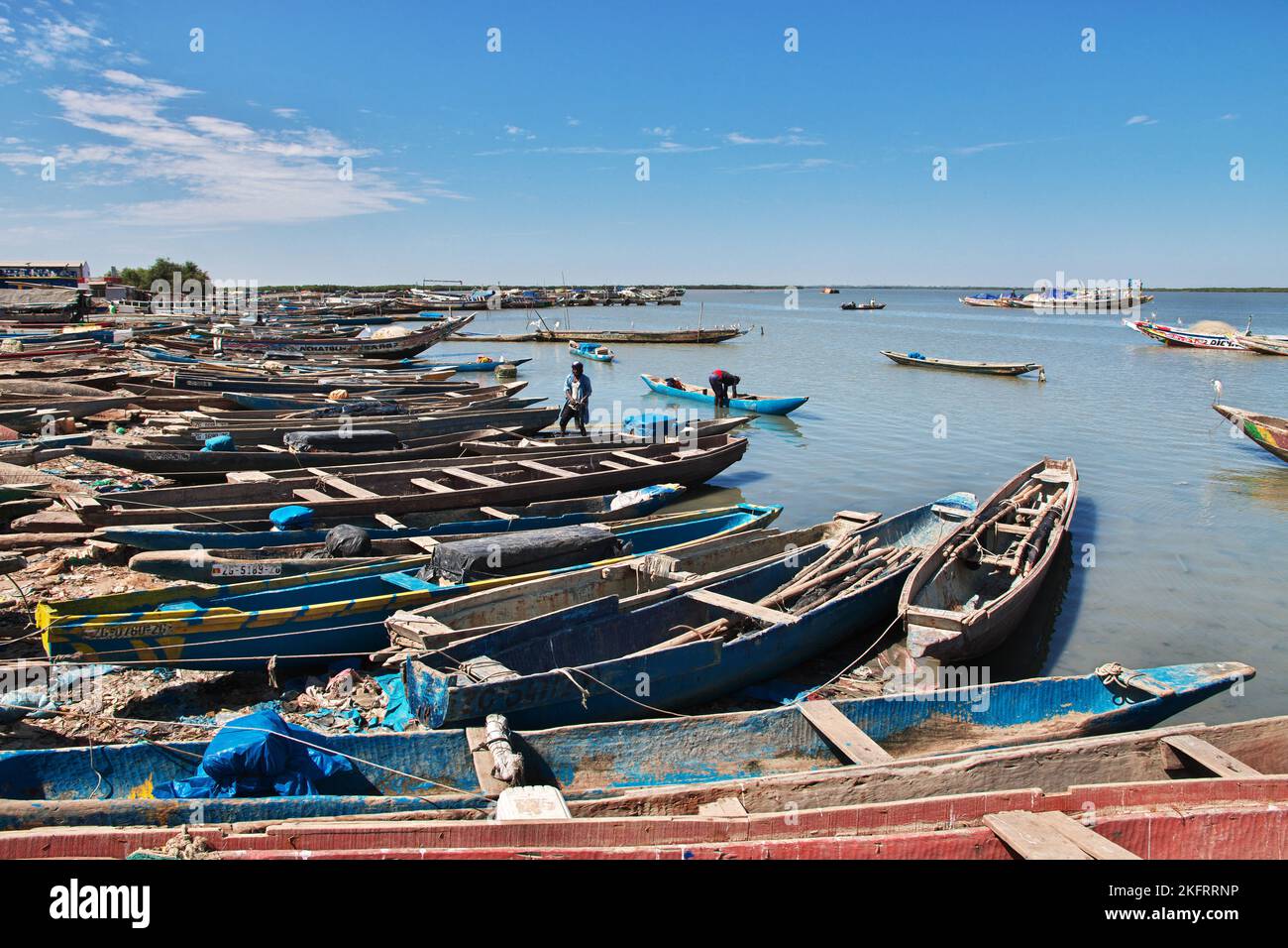 River port in Ziguinchor, South Senegal, West Africa Stock Photo - Alamy