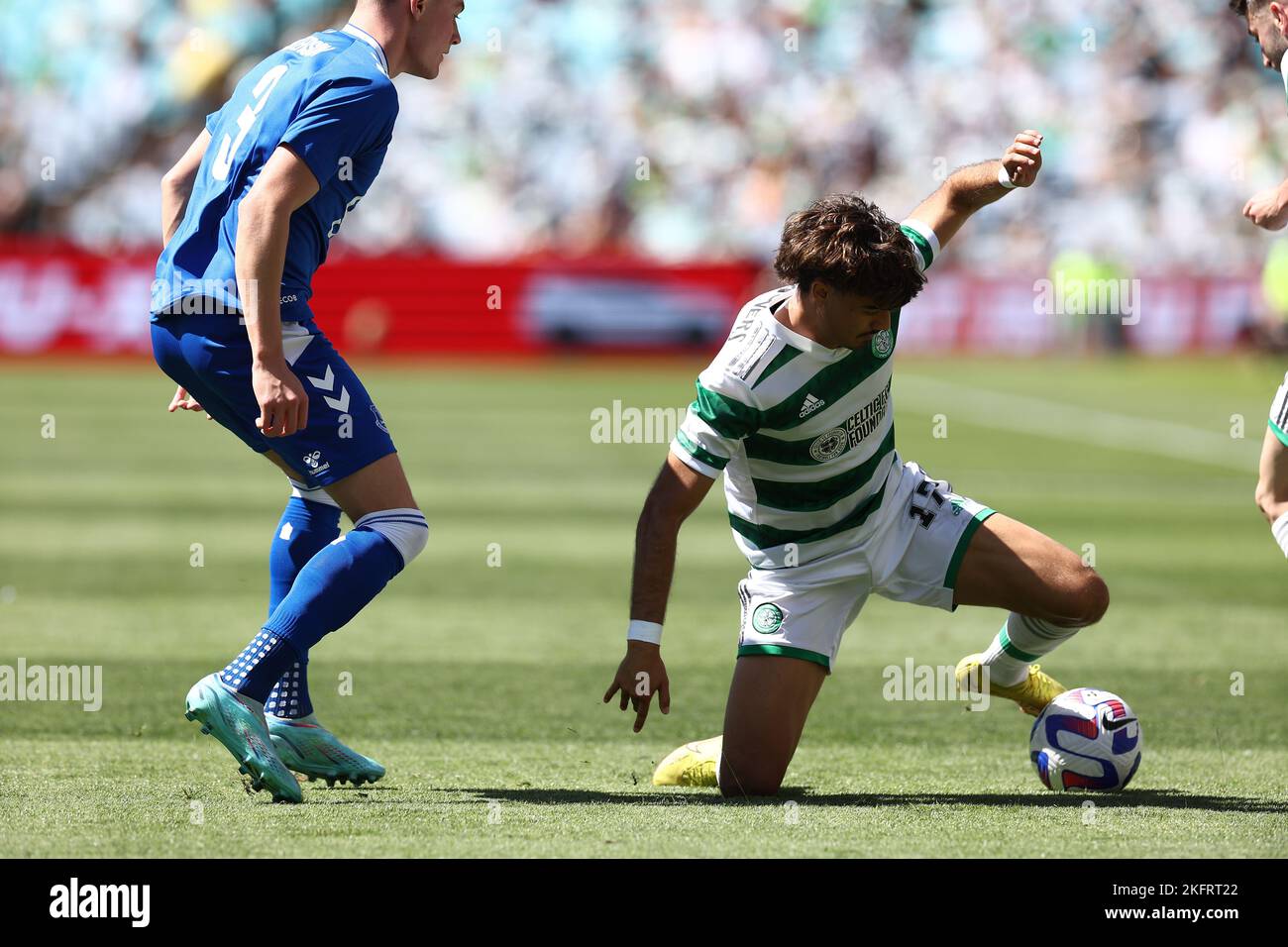 Jota of Celtic FC during the Sydney Super Cup match Celtic vs Everton ...