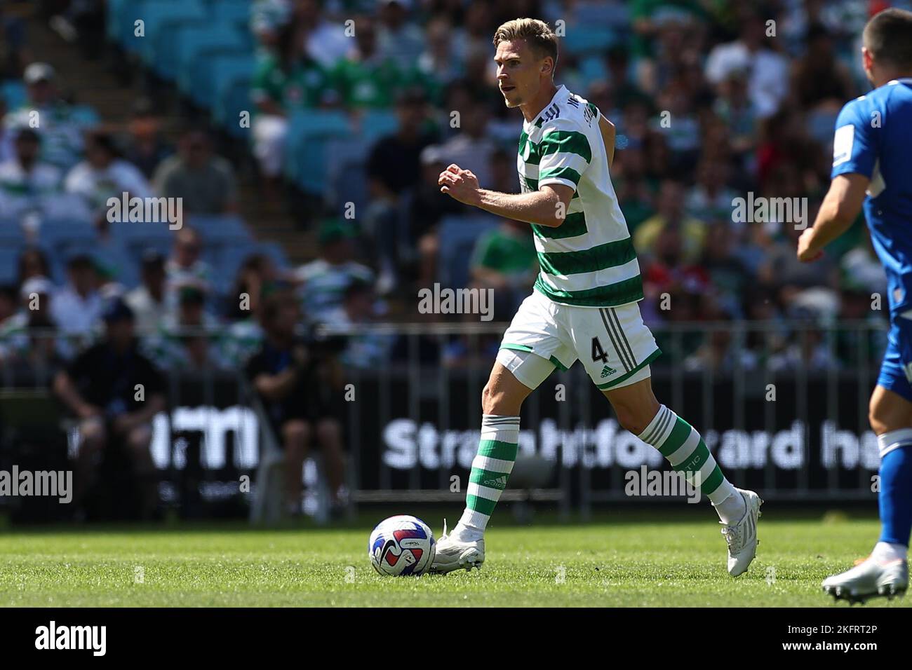 Carl Starfelt of Celtic FC during the Sydney Super Cup match Celtic vs ...