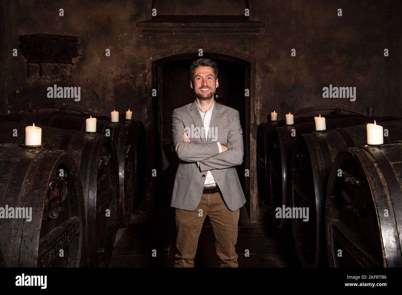 Bremen, Germany. 09th Nov, 2022. Frederik Janus, master cellarer in ...