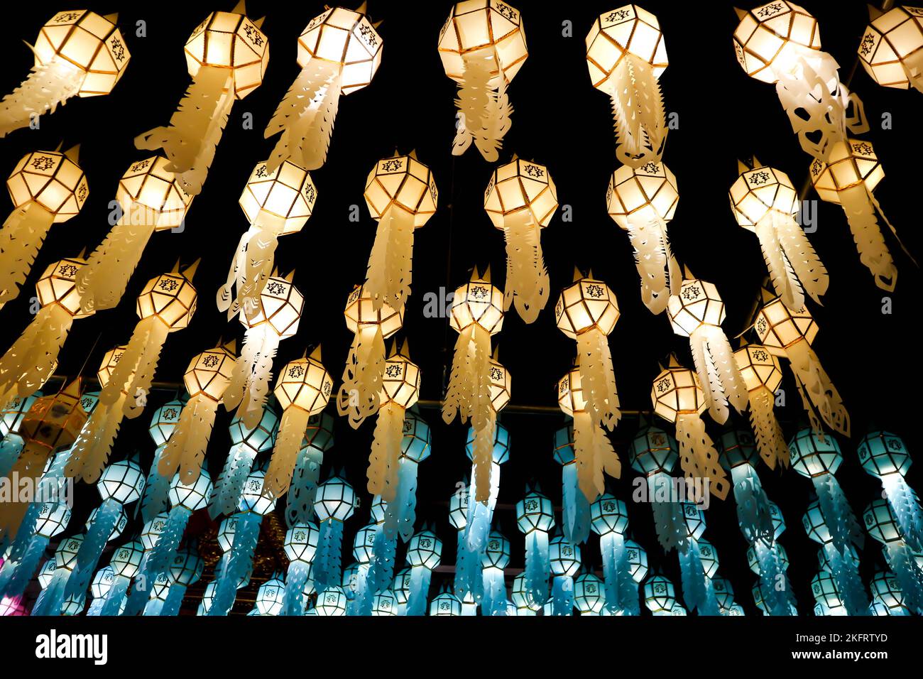 Thai lantern, Thai light or Thai lamp or Thailand festival or festival ...