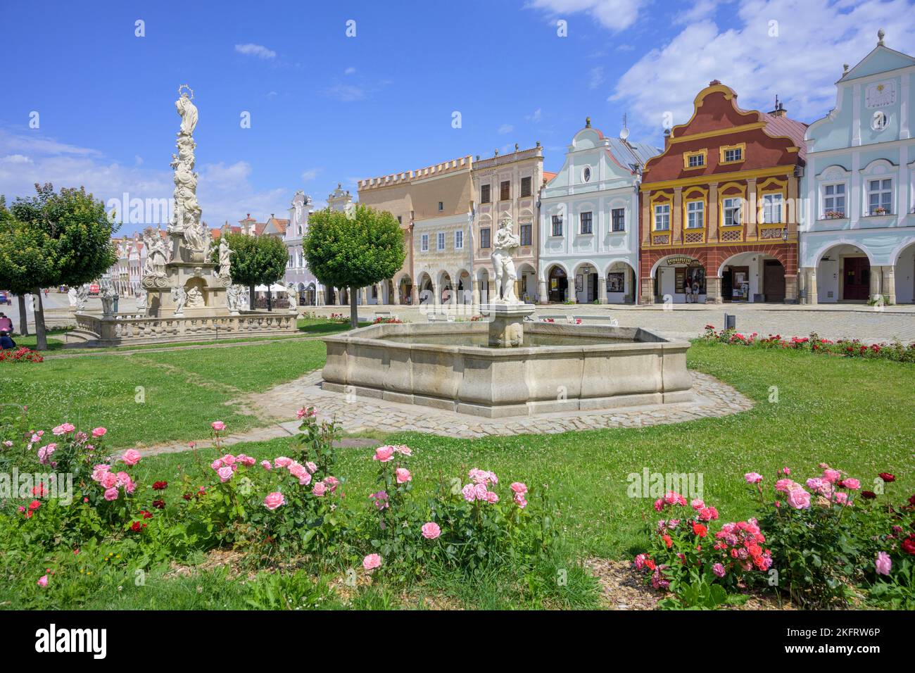 St. Mary's Column and Renaissance and Baroque Houses at Zacharias von ...
