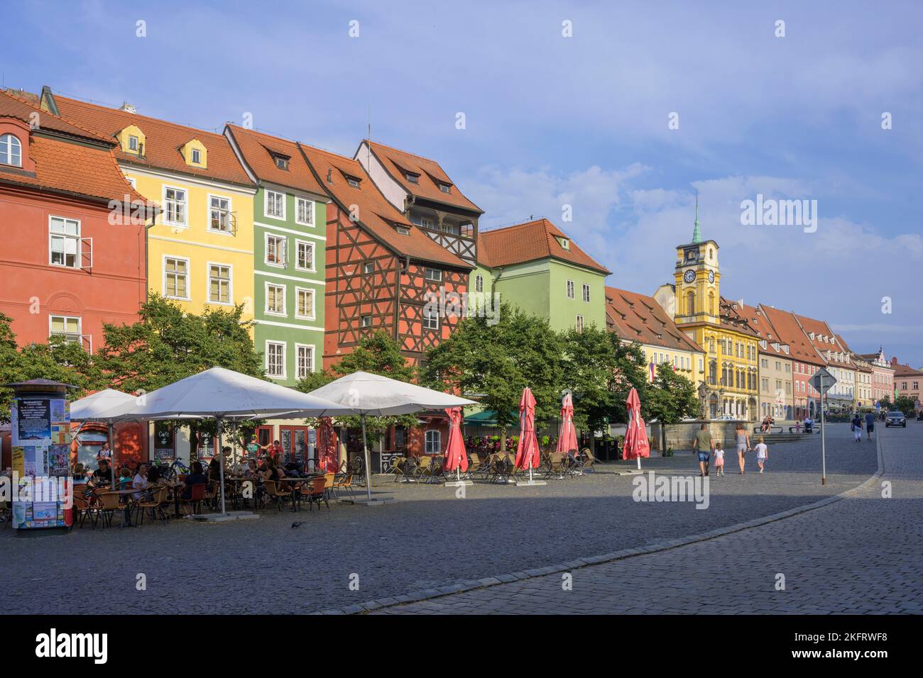 Merchants' houses of Cheb, Cheb, Karlovarský kraj, Czech Republic ...