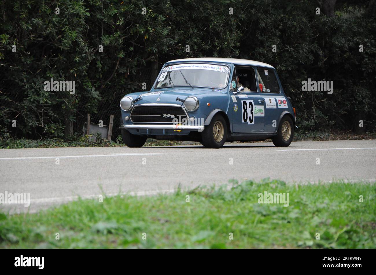 PESARO COLLE SAN BARTOLO , ITALY - OTT 12 - 2022: INNOCENTI MINI COOPER ...
