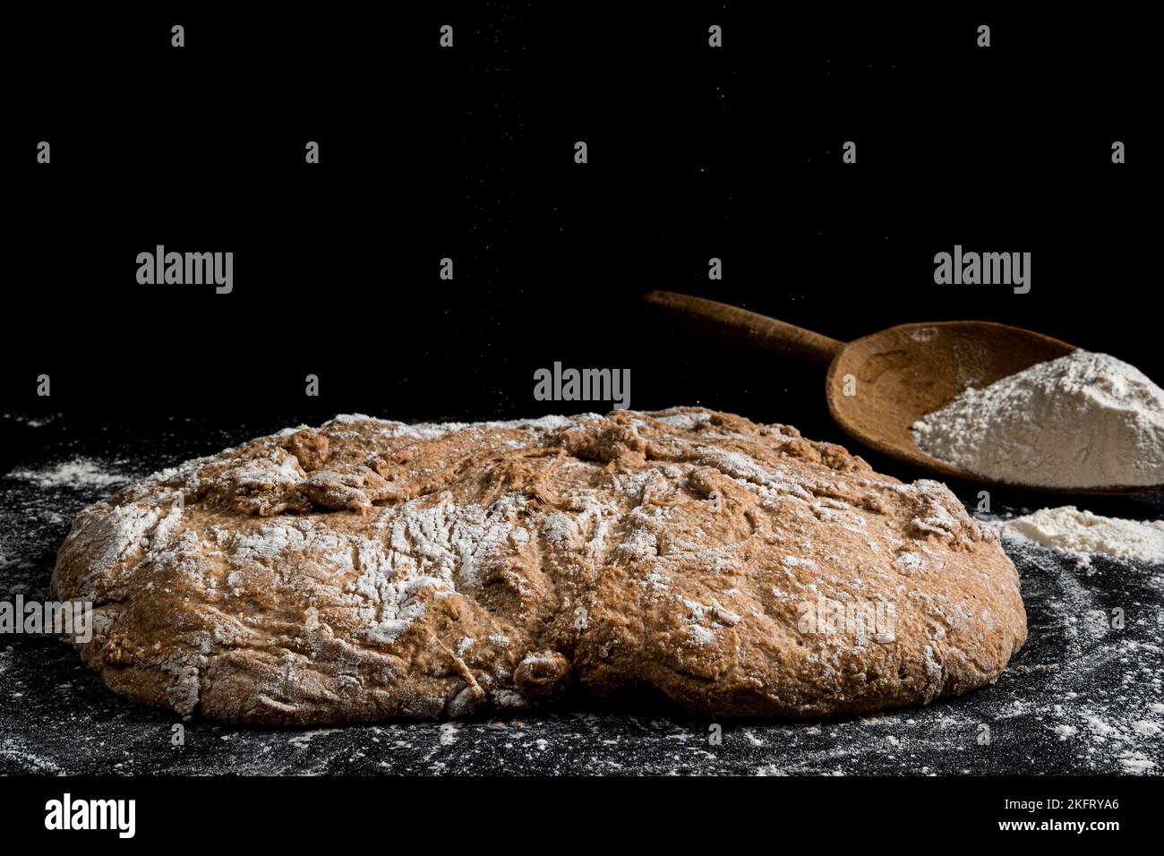 Wholemeal Wheat Bread, Homemade, Food Photography Stock Photo - Alamy