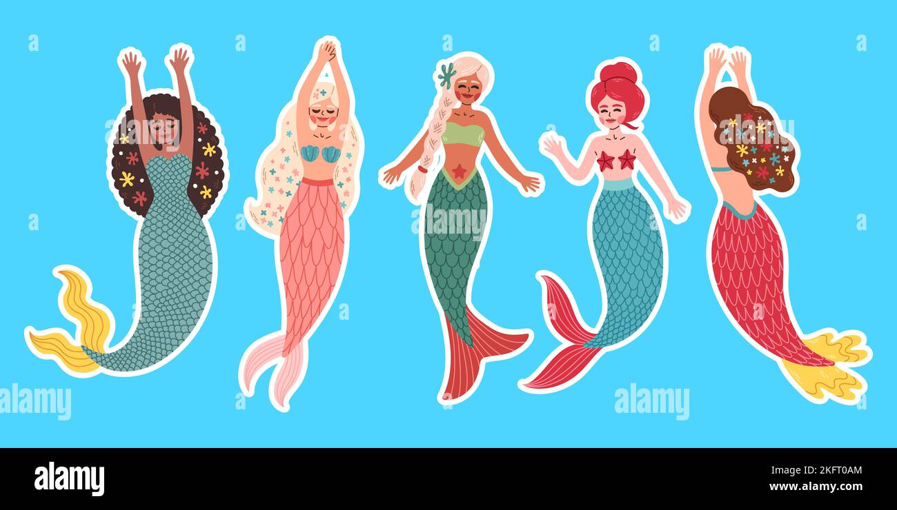 Under the sea fantasy Stock Vector Images - Alamy