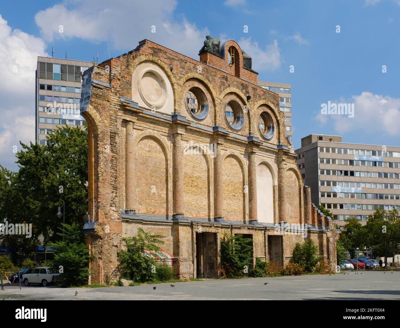 Ruin berlin anhalter bahnhof hi-res stock photography and images - Alamy