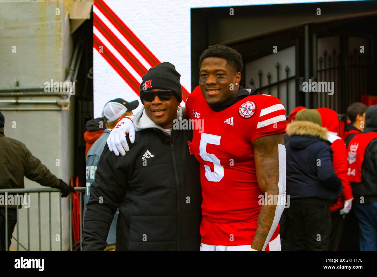 The Nebraska Cornhuskers take on Wisconsin Badgers in an all-out battle ...