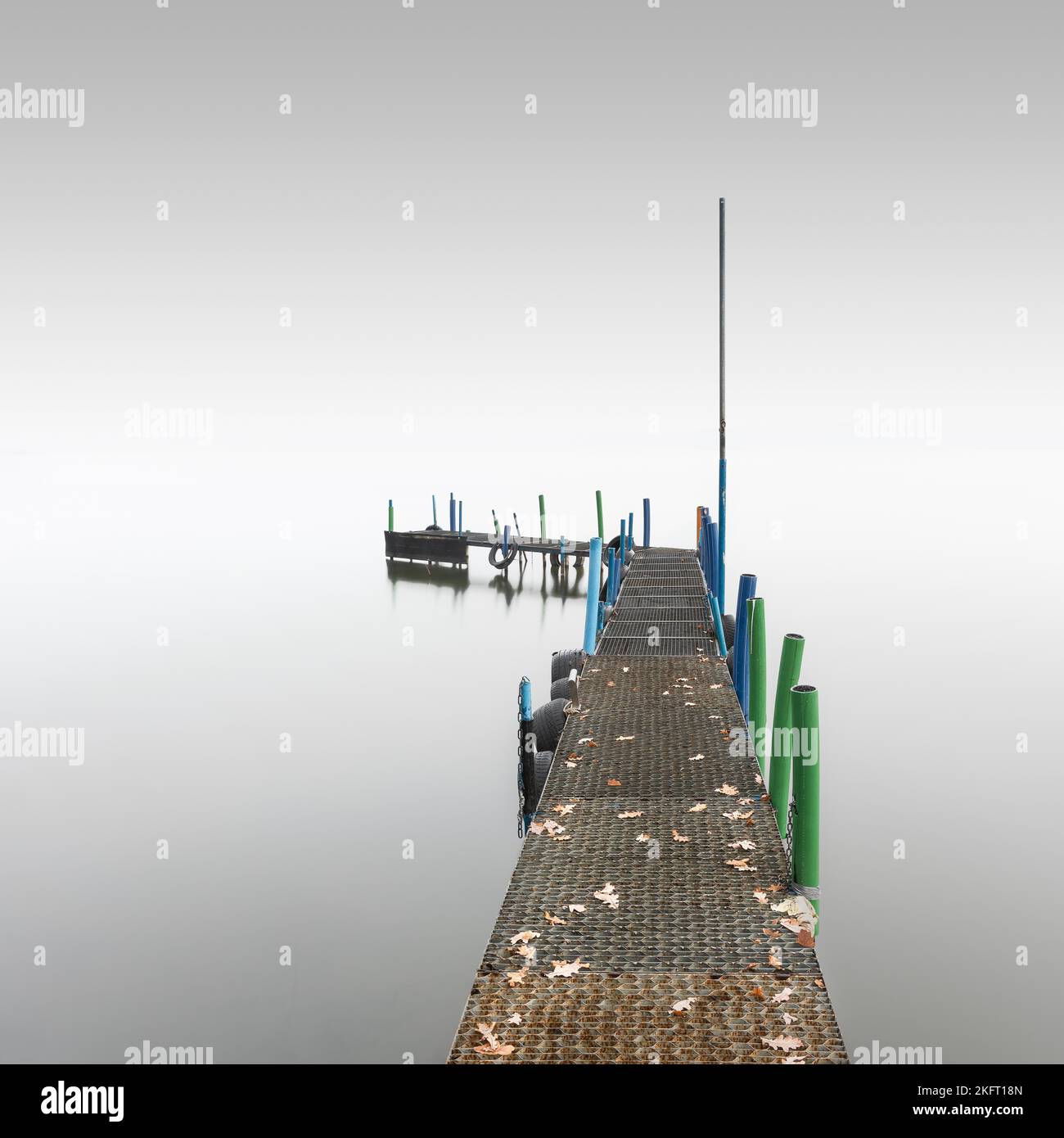 A jetty on Lake Moryn in Poland, Mory?, 2022 Stock Photo - Alamy