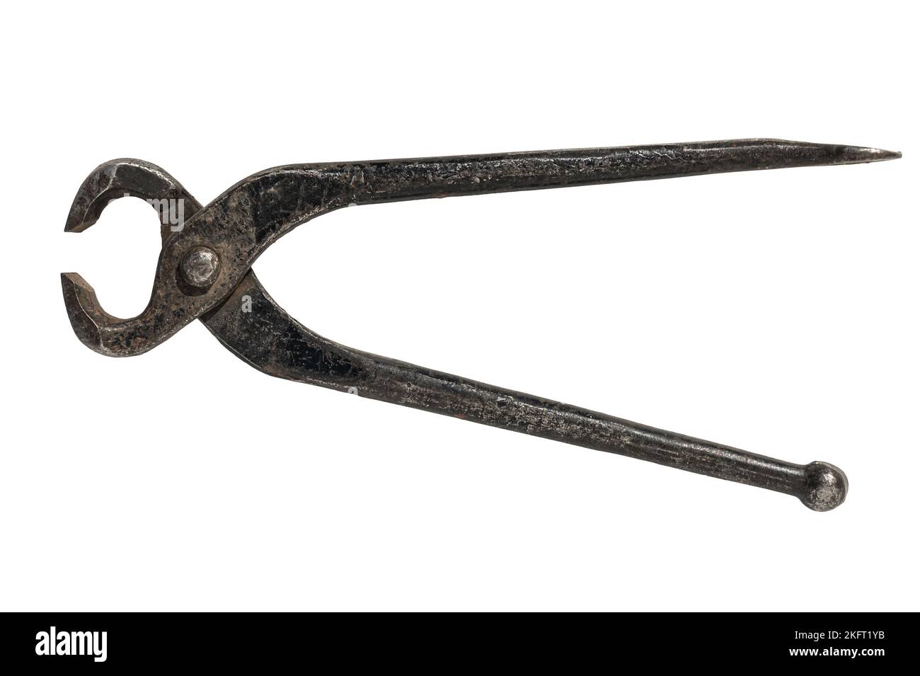 vintage cobblers nail pincers puller grips nippers cutters Rare Tool ...