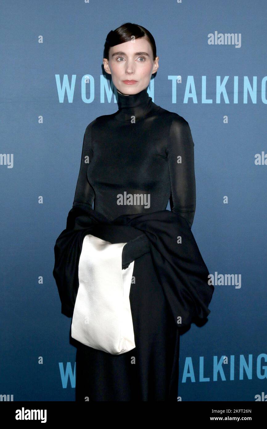 LOS ANGELES - NOV 17: Rooney Mara at the Women Talking Premiere at ...