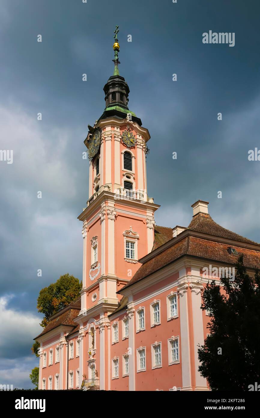 Basilica Birnau, Church of St. Mary, Baroque pilgrimage church on the ...