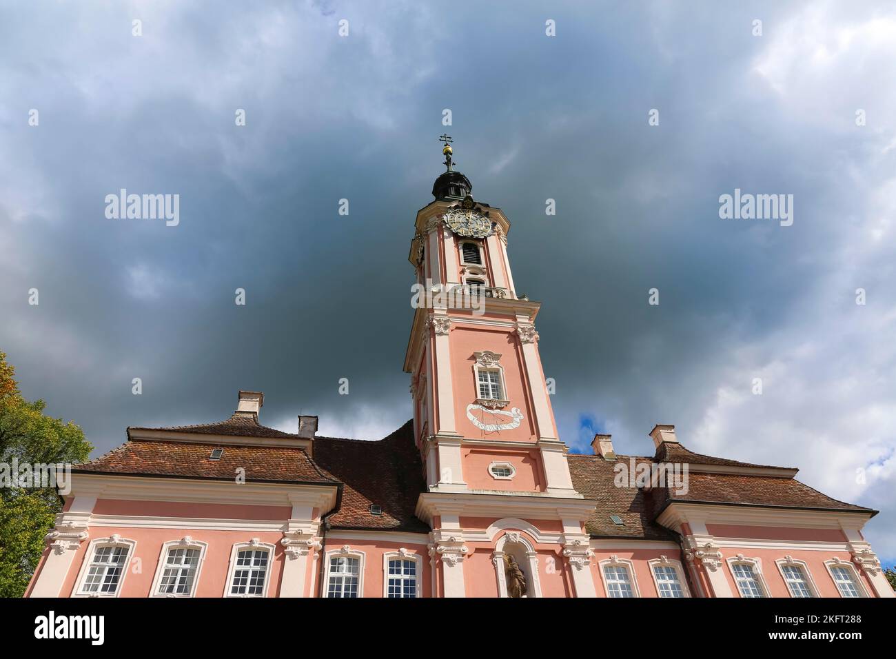 Basilica Birnau, Church of St. Mary, Baroque pilgrimage church on the ...