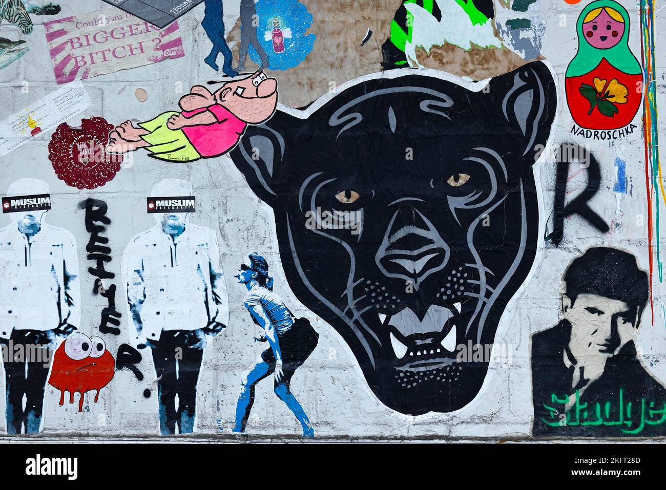 Street Art, Graffiti, Hamburg, Germany, Europe Stock Photo - Alamy