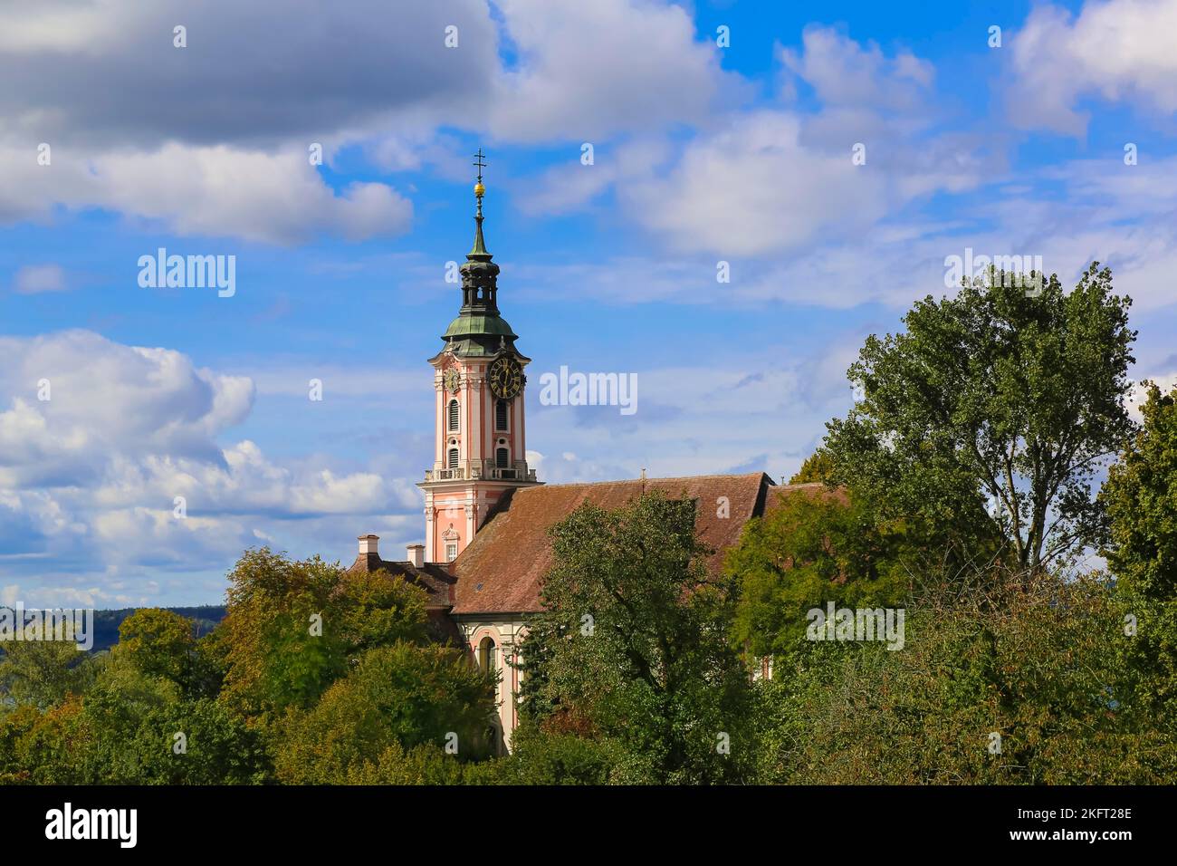 Basilica Birnau, Church of St. Mary, baroque pilgrimage church on the ...