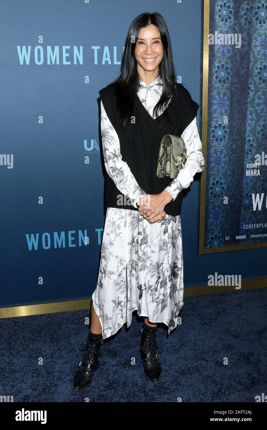 LOS ANGELES - NOV 17: Lisa Ling at the Women Talking Premiere at Samuel ...