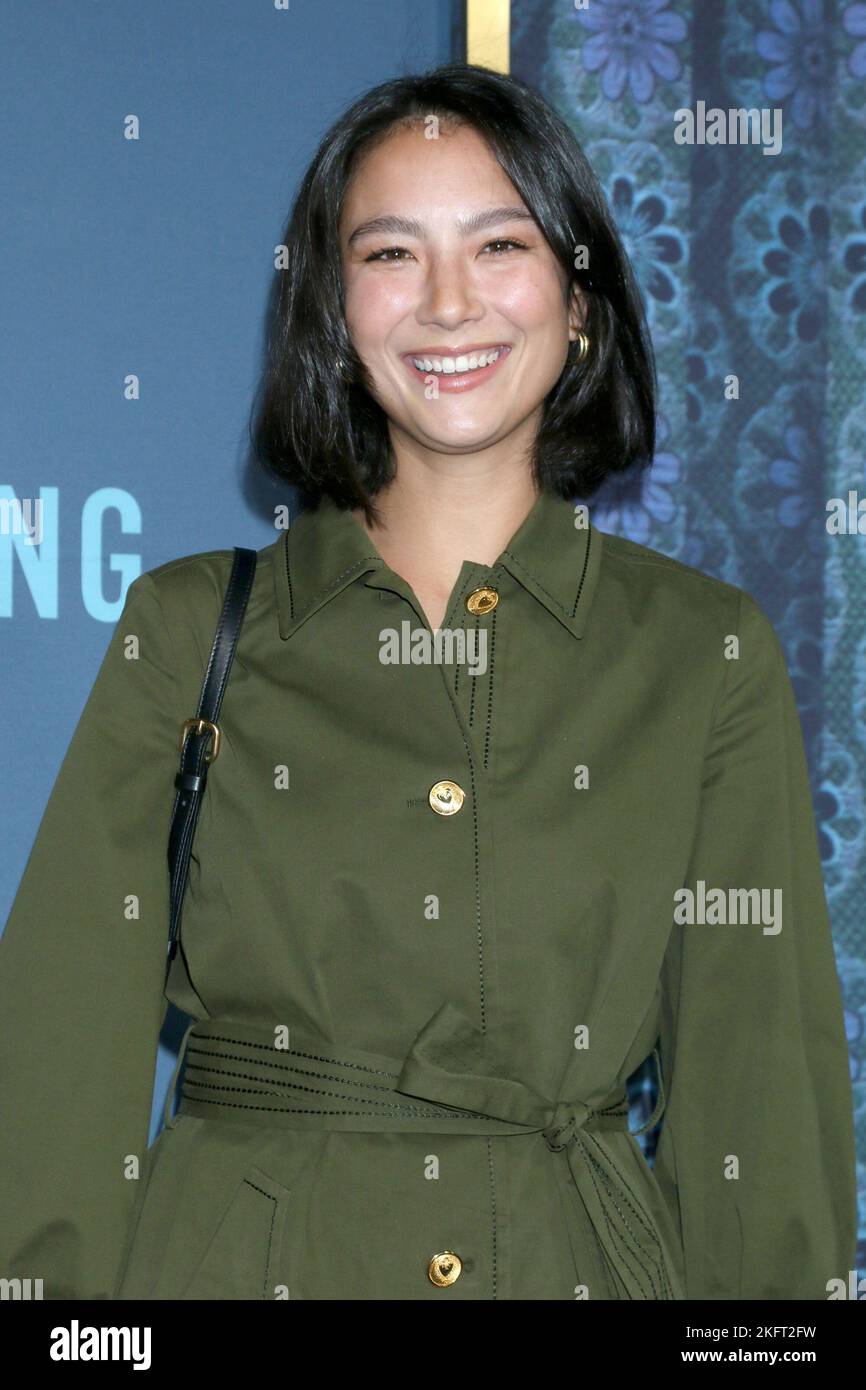 LOS ANGELES - NOV 17: Adeline Rudolph at the Women Talking Premiere at ...