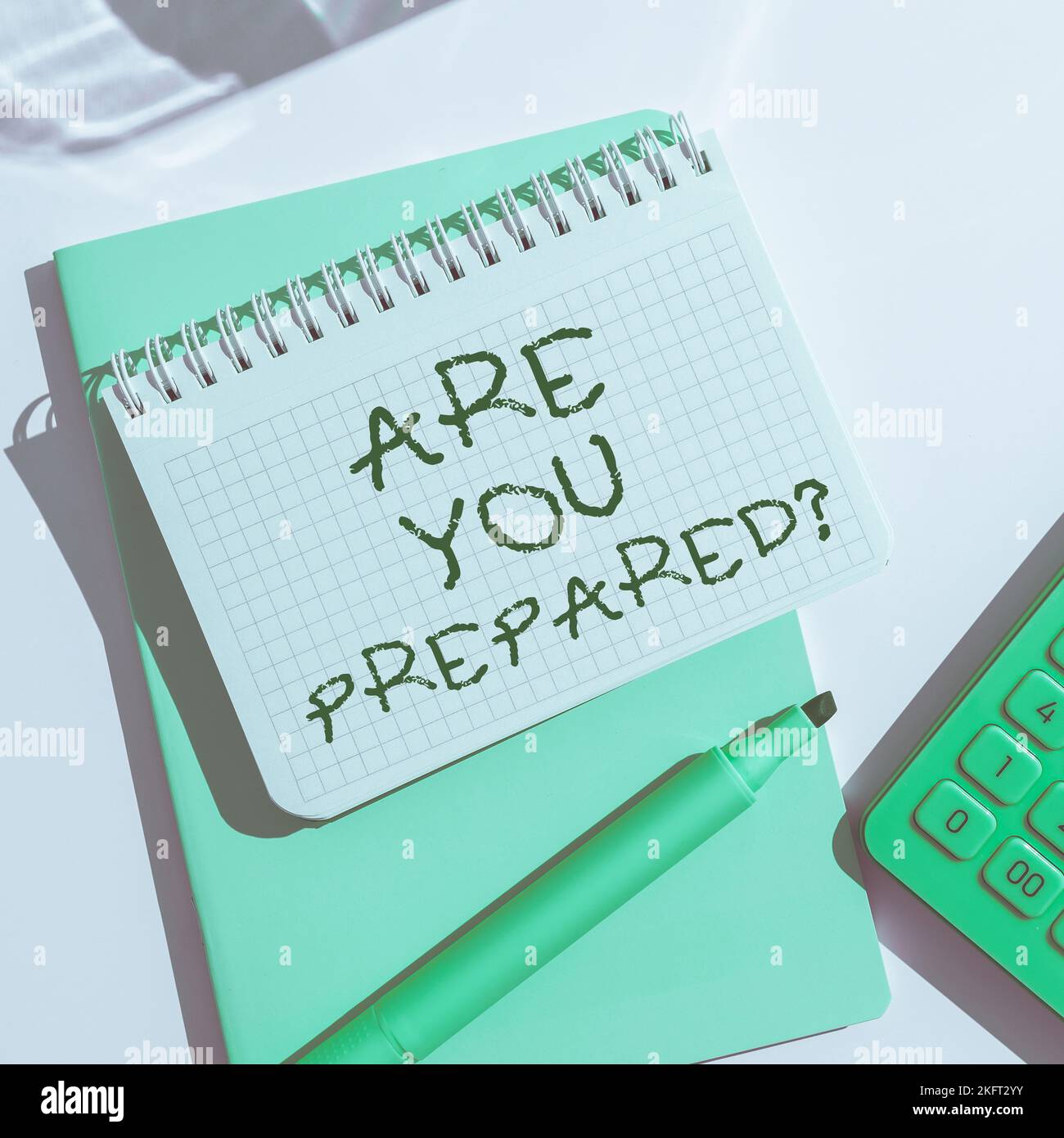 Inspiration showing sign Are You Prepared. Business idea asking if you ...