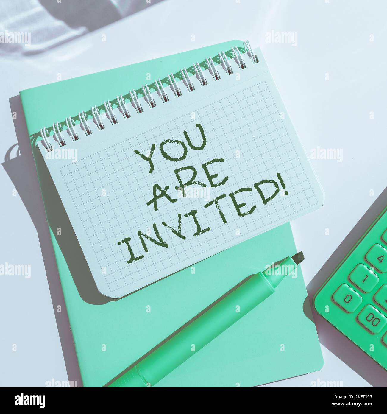 Inspiration showing sign You Are Invited. Business idea Receiving and ...