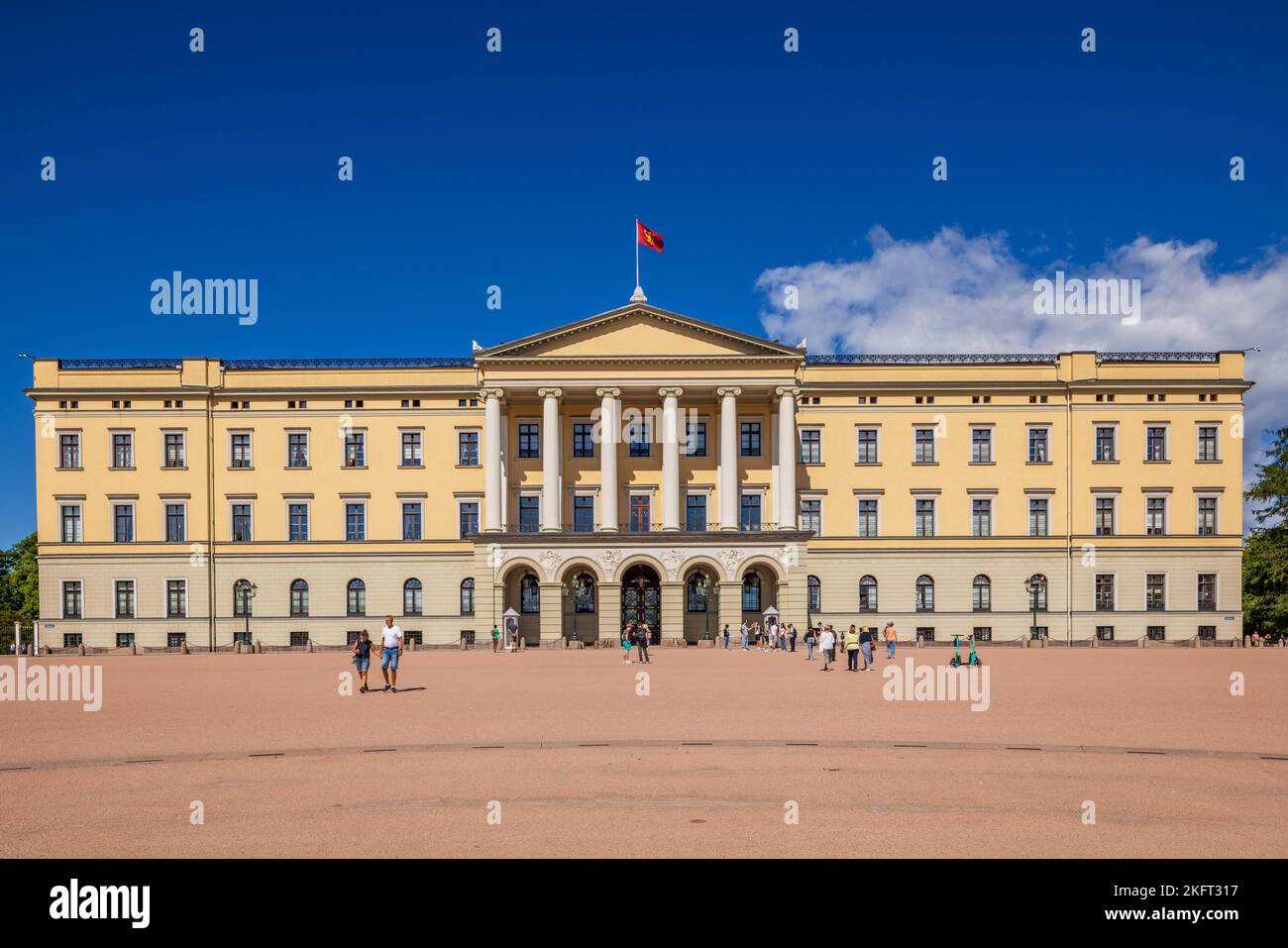 Royal Castle Oslo, Norway, Europe Stock Photo - Alamy